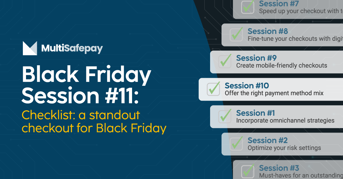 Black Friday Session #11: Checklist - a standout checkout for Black ...