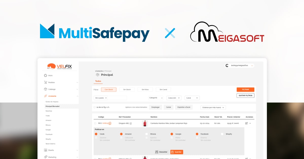 Redefiniendo el retail de moda: Velfix la solución 360º de MeigaSoft - MultiSafepay